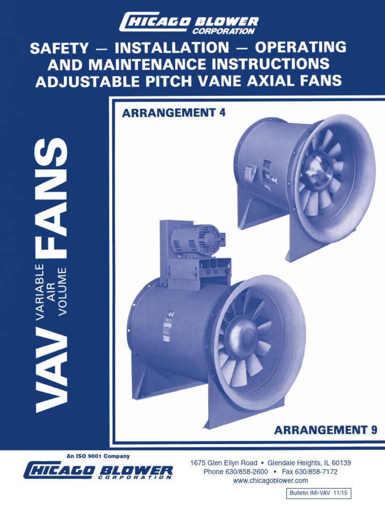 IMI VAV Ventilador | PDF | Technology & Engineering