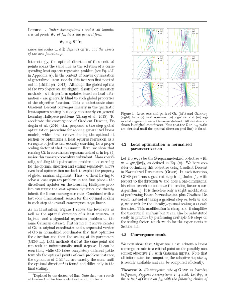 Exponential Convergence Rates For Batch Normalization - 5 | PDF ...