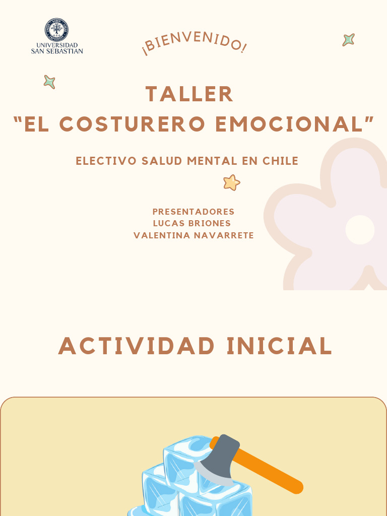 Taller "El Costurero Emocional" | PDF | Relaciones personales, crianza ...