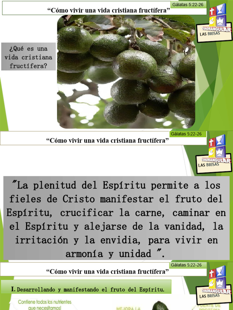 Como Vivir Una Vida Cristiana Fructífera | PDF | Religión y ...