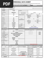 CS Form No. 212 Personal Data Sheet Revised | PDF