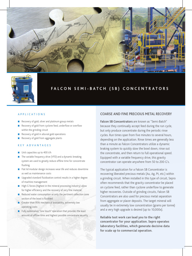 Falcon SB Concentrator 2018 | PDF | Physical Sciences | Chemistry