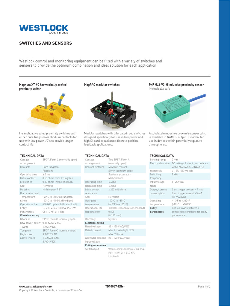 Switches and Sensors | PDF | Switch | Materials Science