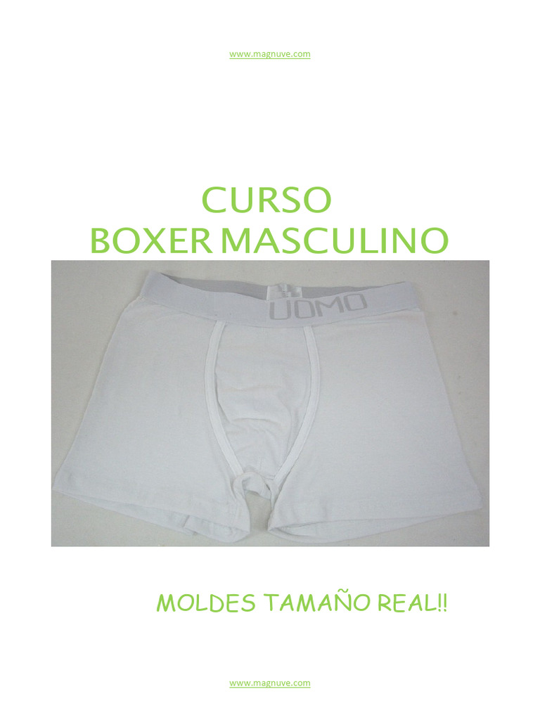 Patron Mold e Boxer | PDF | Ropa | Moda