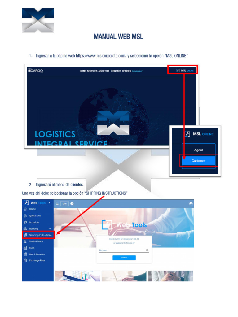 MANUAL WEB MSL | PDF