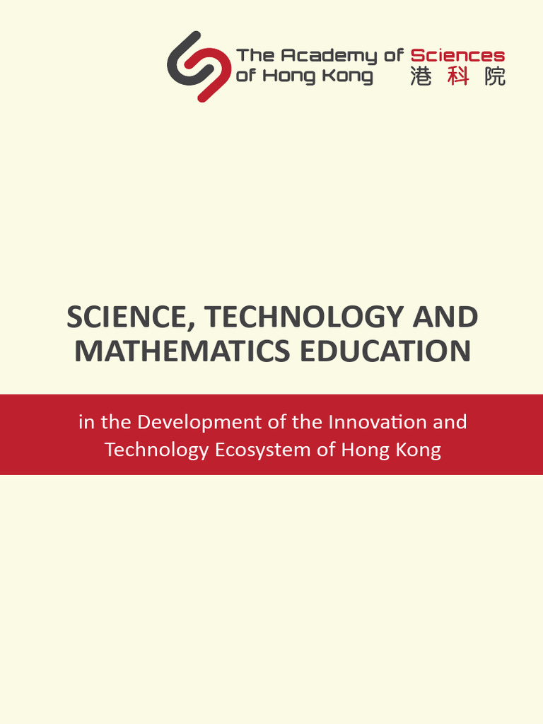 SCIENCE, TECHNOLOGY AND MATHEMATICS EDUCATION in The Development of The ...