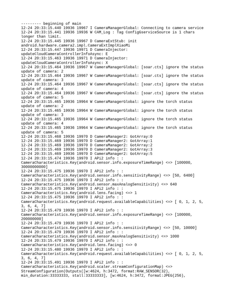 Log Cat 1703421195402 | PDF | Computers