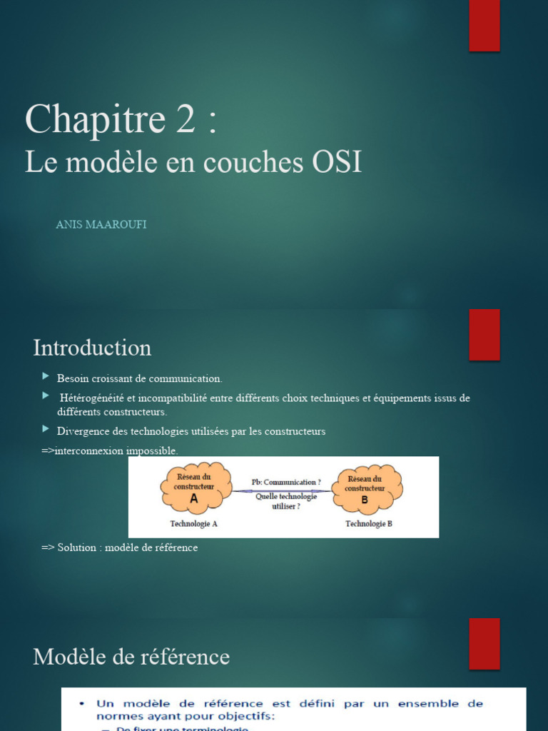 Couche Osi | PDF | Protocole de contrôle de transmission | Modèle OSI