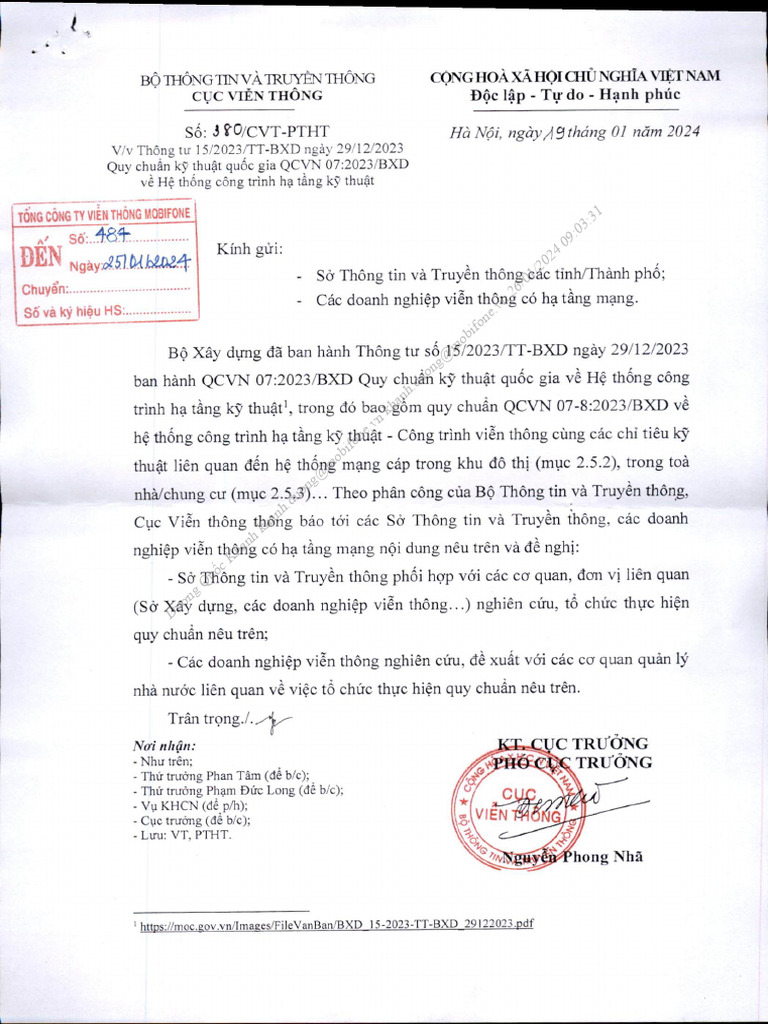 VB - DEN - 380 - CVT-PTHT - BXD Chi Tieu Ky Thuat Cong Trinh Ha Tang Ky ...