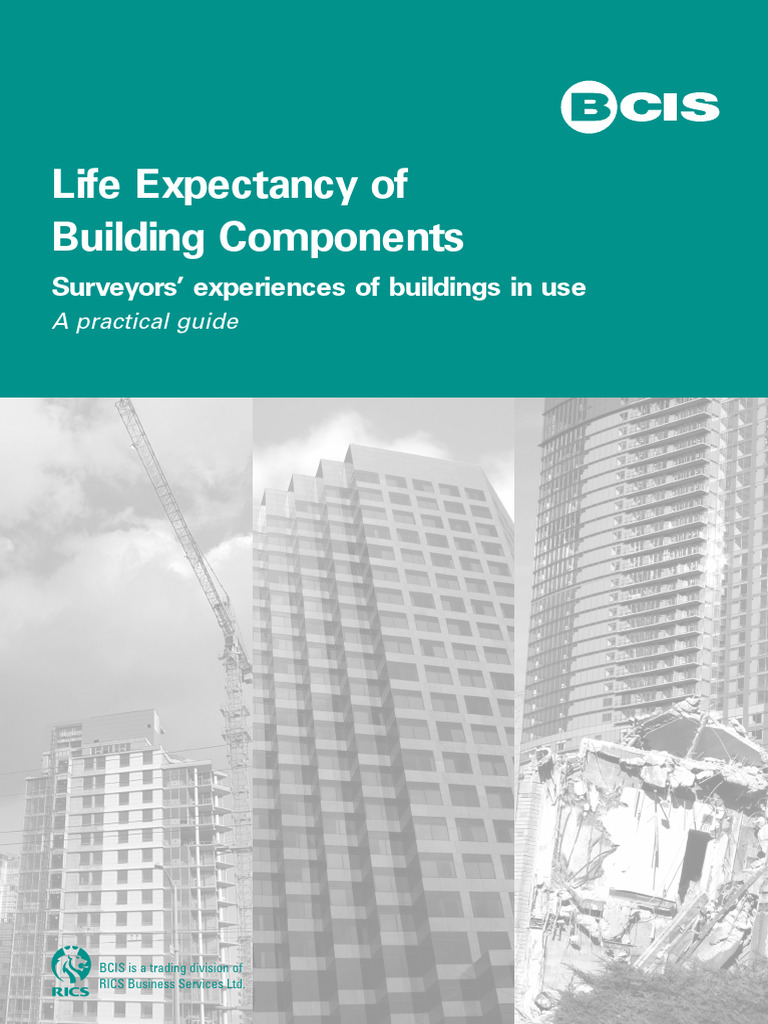 (10134) Life Expectancy of Building Components | PDF | Roof | Wall