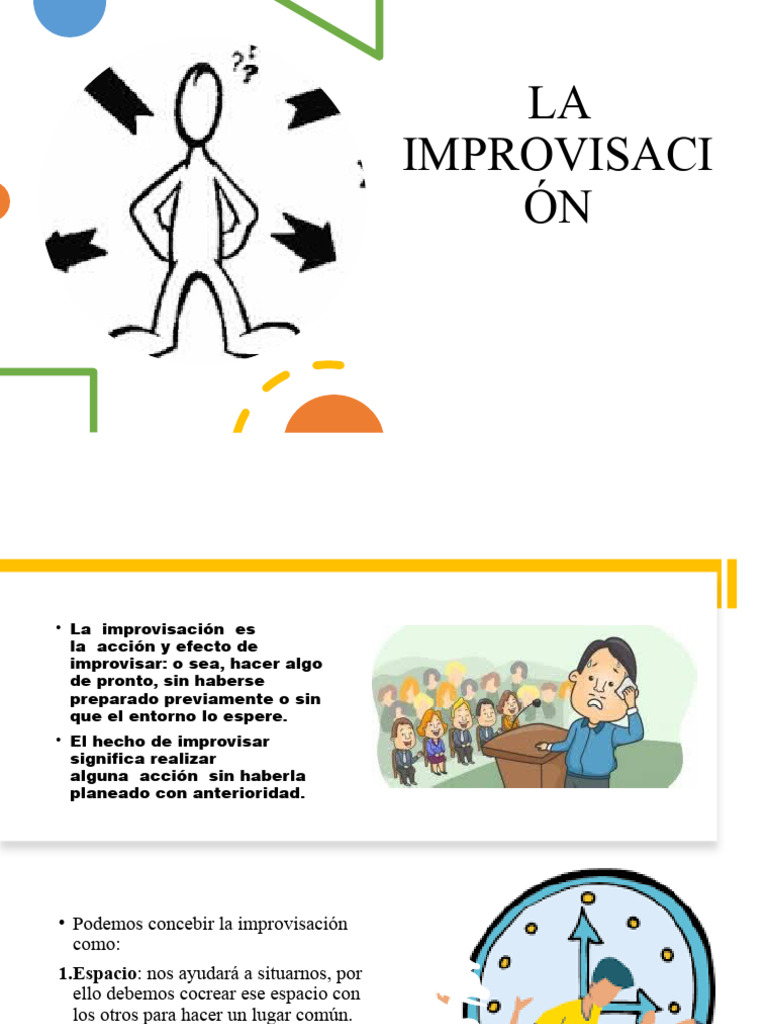 La Improvisación | PDF