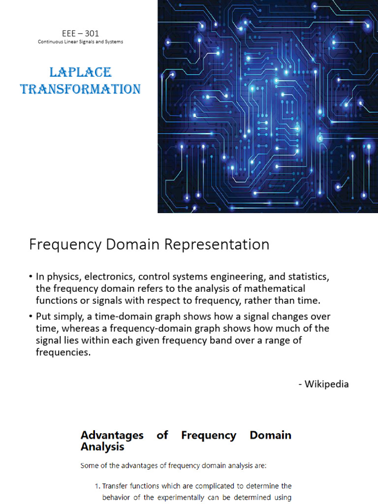 Laplace Transformation | PDF