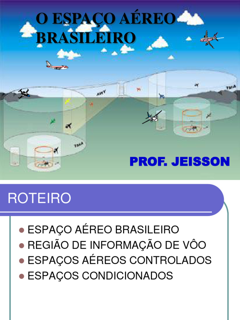Aula 4 PP - Espaço Aéreo Brasileiro | Download grátis PDF | Controle de ...