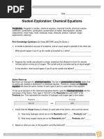 Balancing Chemical Equations Guide | PDF | Chemical Reactions ...