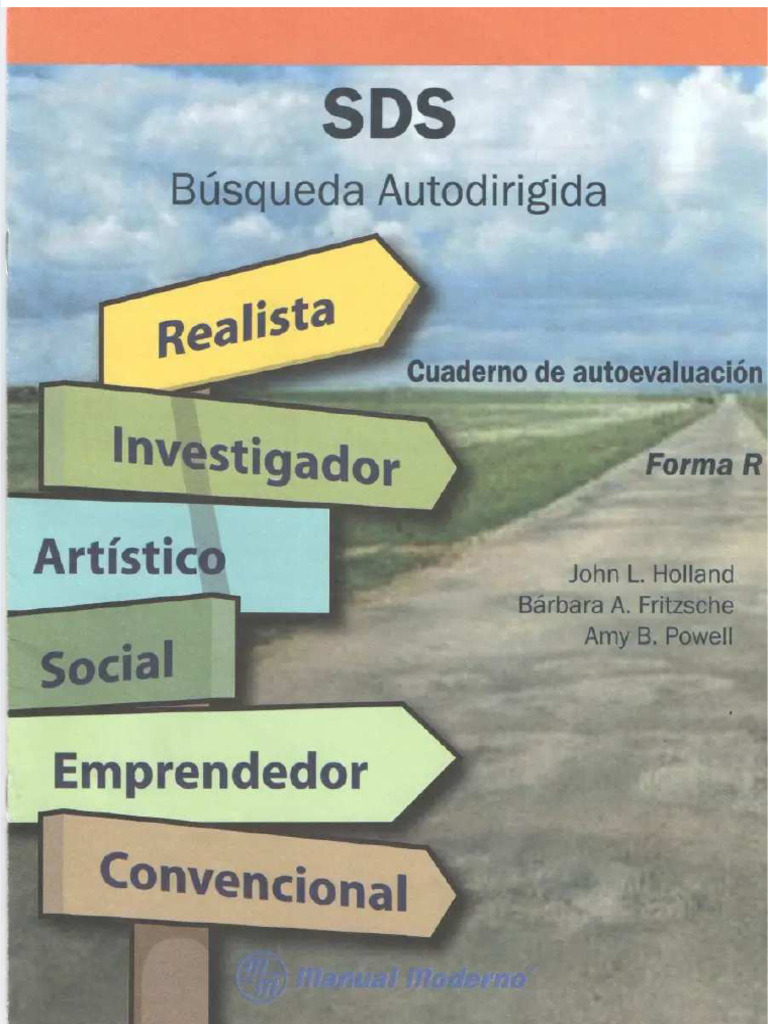 Cuaderno de autoevaluación SDS FORMA R | PDF
