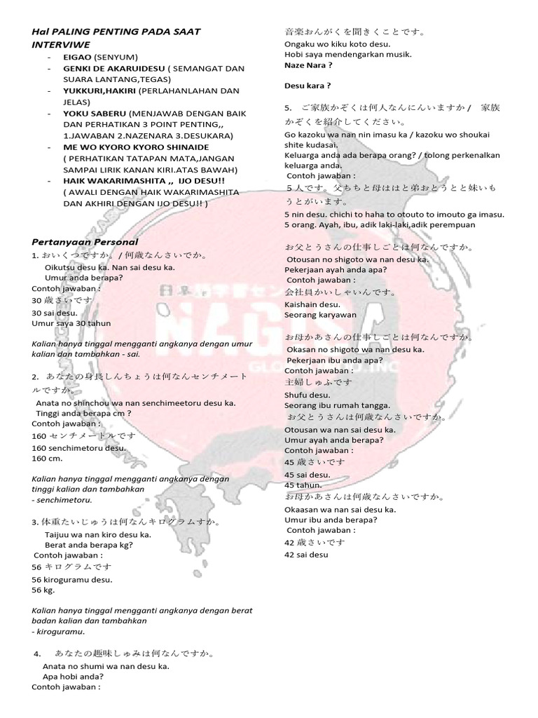 KISI2 Interviwe | PDF