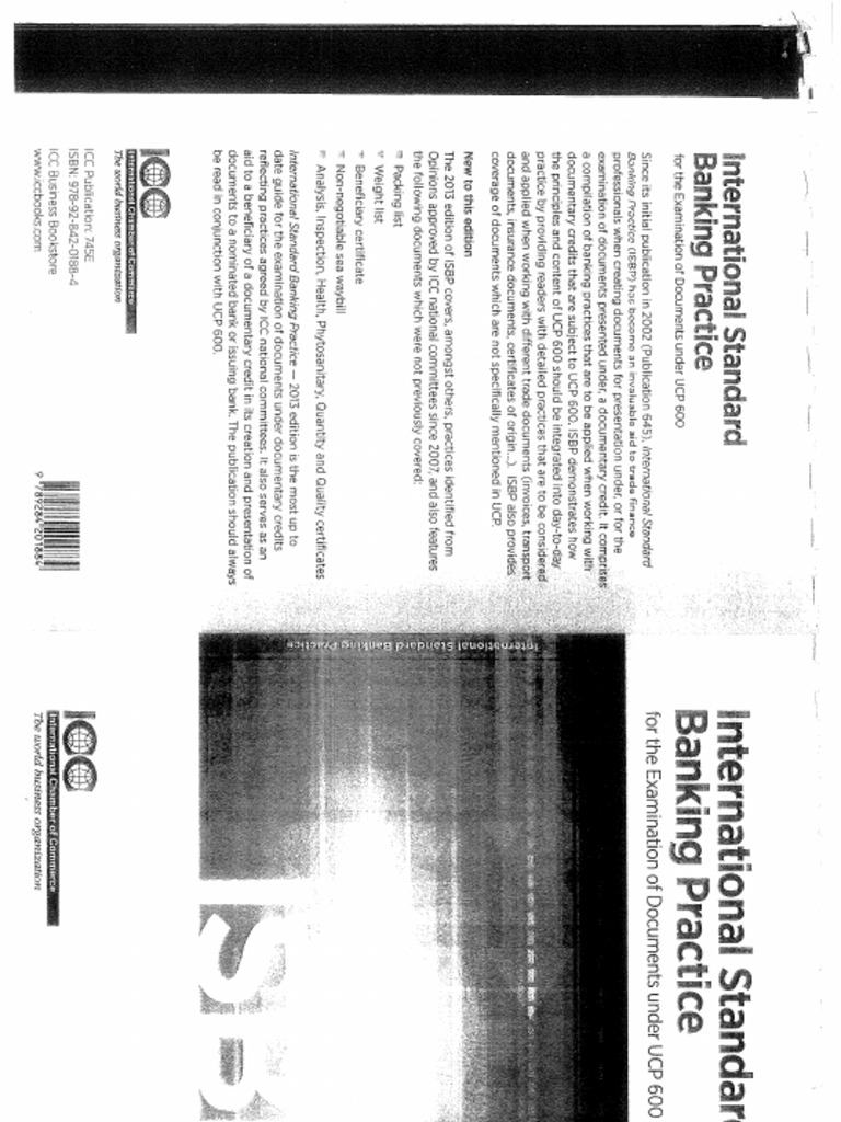International Standard Banking Practice | PDF