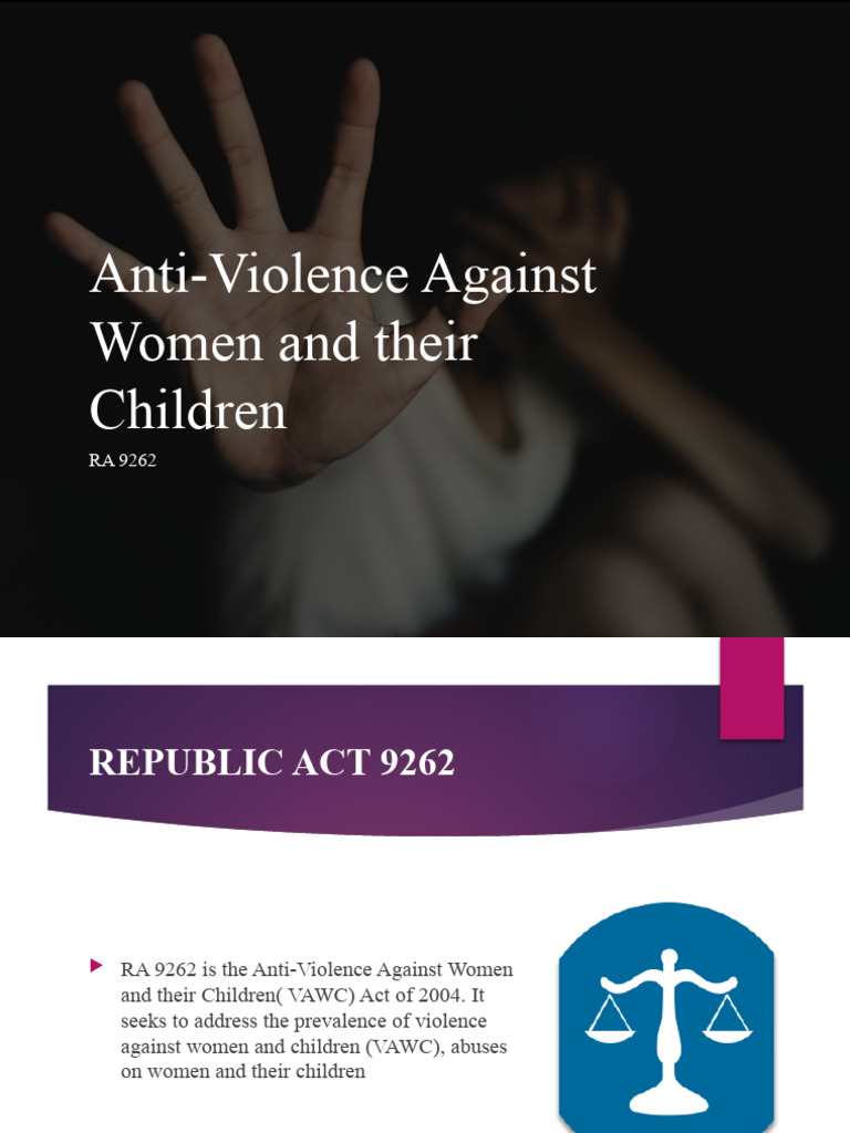 Ra 9262 | PDF | Violence | Restraining Order
