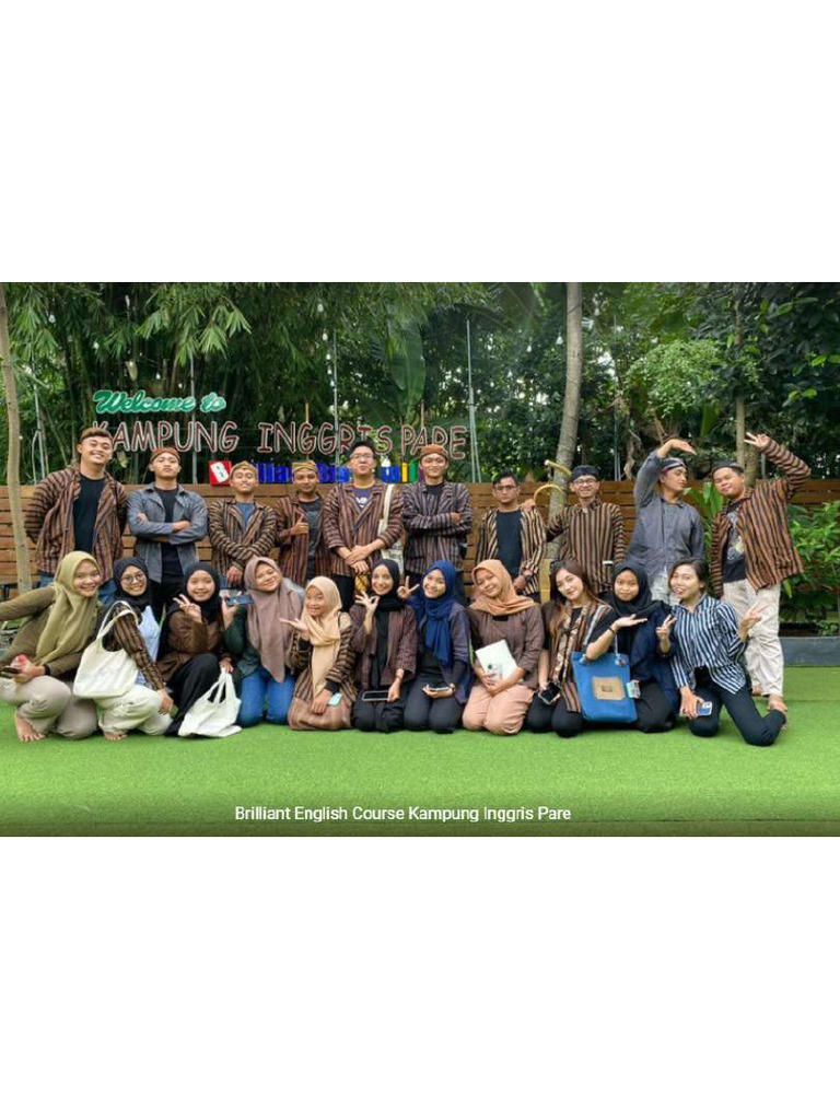 Brilliant English Course Kampung Inggris Pare Kediri | PDF