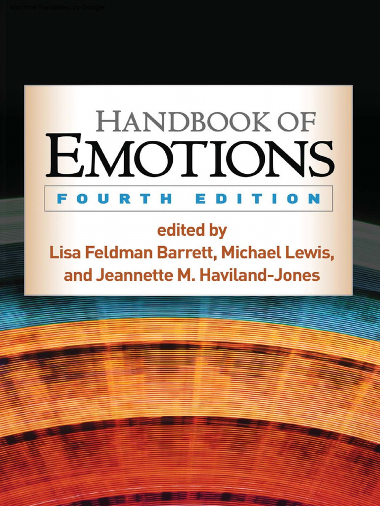 Libro Hand Book of Emotions-Español | PDF | Las emociones | Empirismo