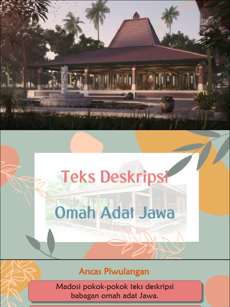 Omah Joglo-Ssw | PDF | Language Arts & Discipline | Foreign Language Studies