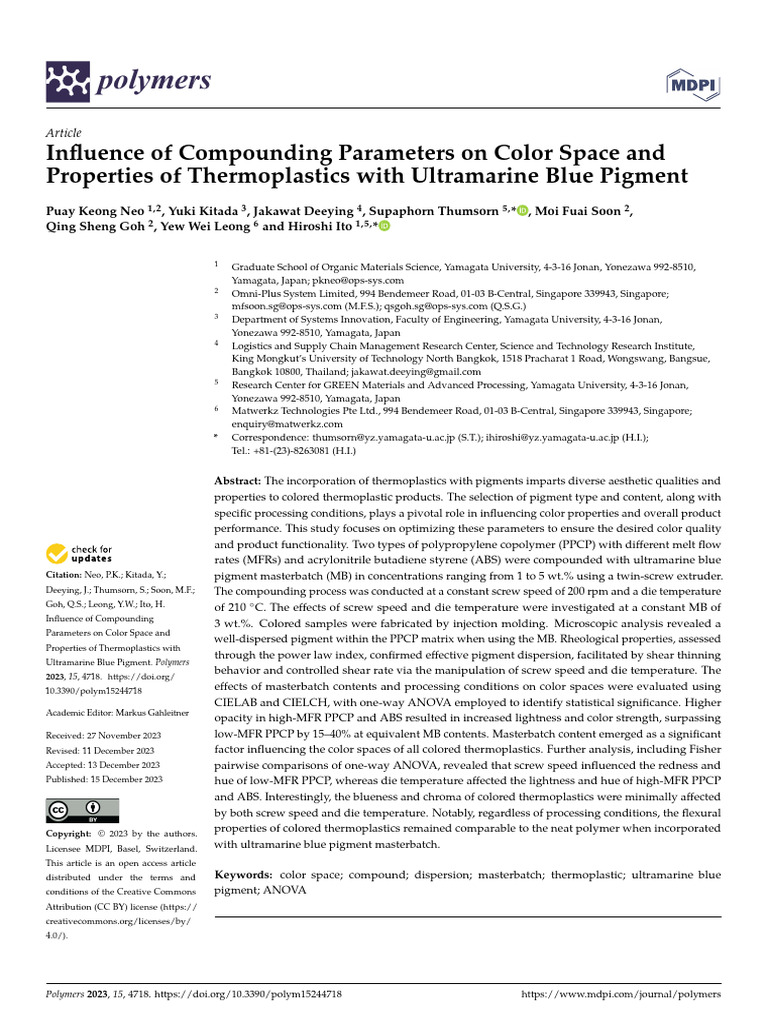 Polymers | PDF | Physical Sciences | Building Engineering