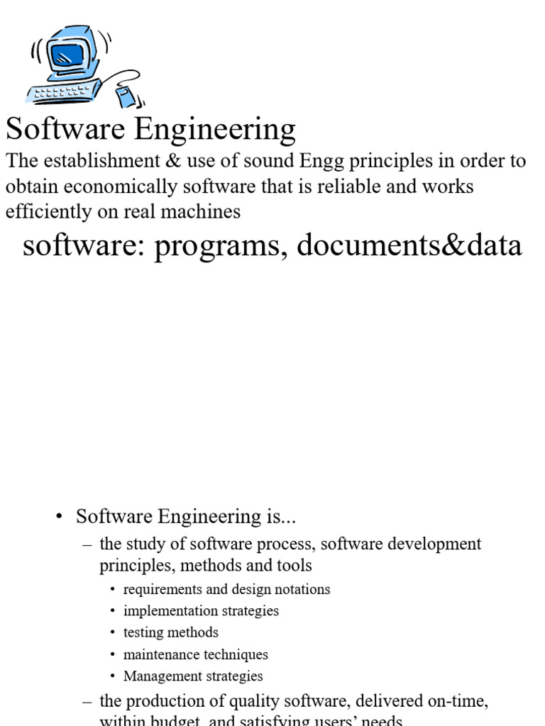 Software Engineering Basics | PDF | Engineering | Software