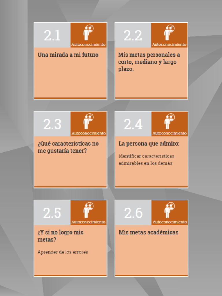 2 Cuales Son Mis Metas | PDF | Comportamiento | Evaluación