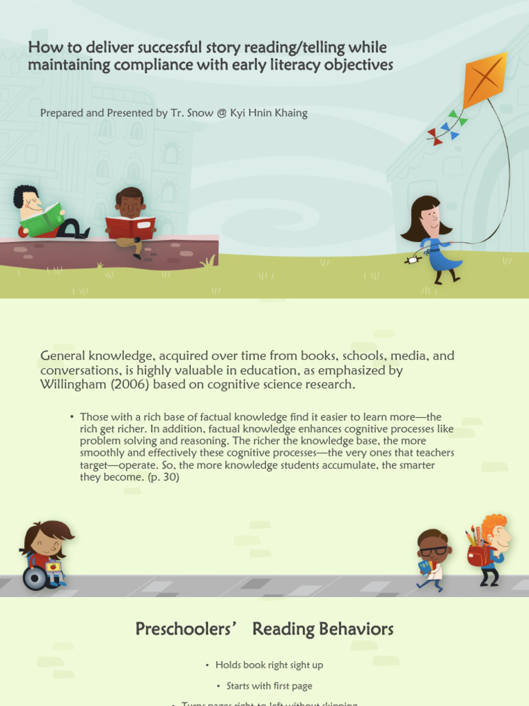 How To Deliver Successful Story Reading | PDF | Storytelling | Books