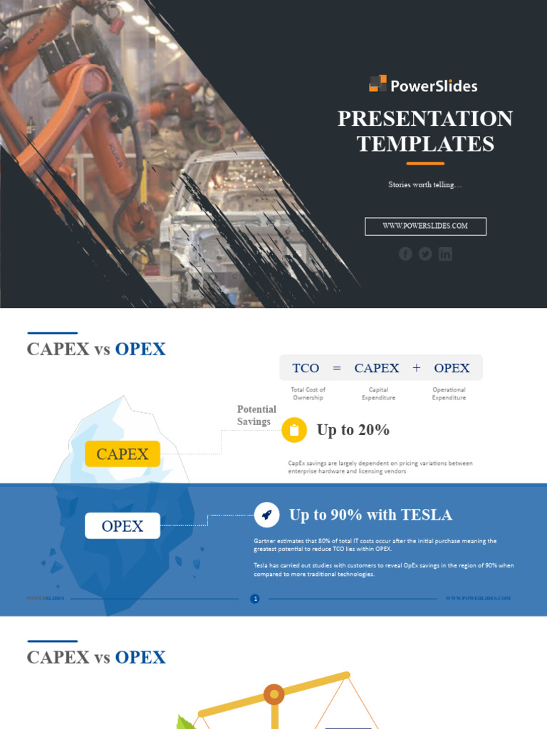 Capex Vs Opex Template 00 | PDF | Capital Expenditure | Expense