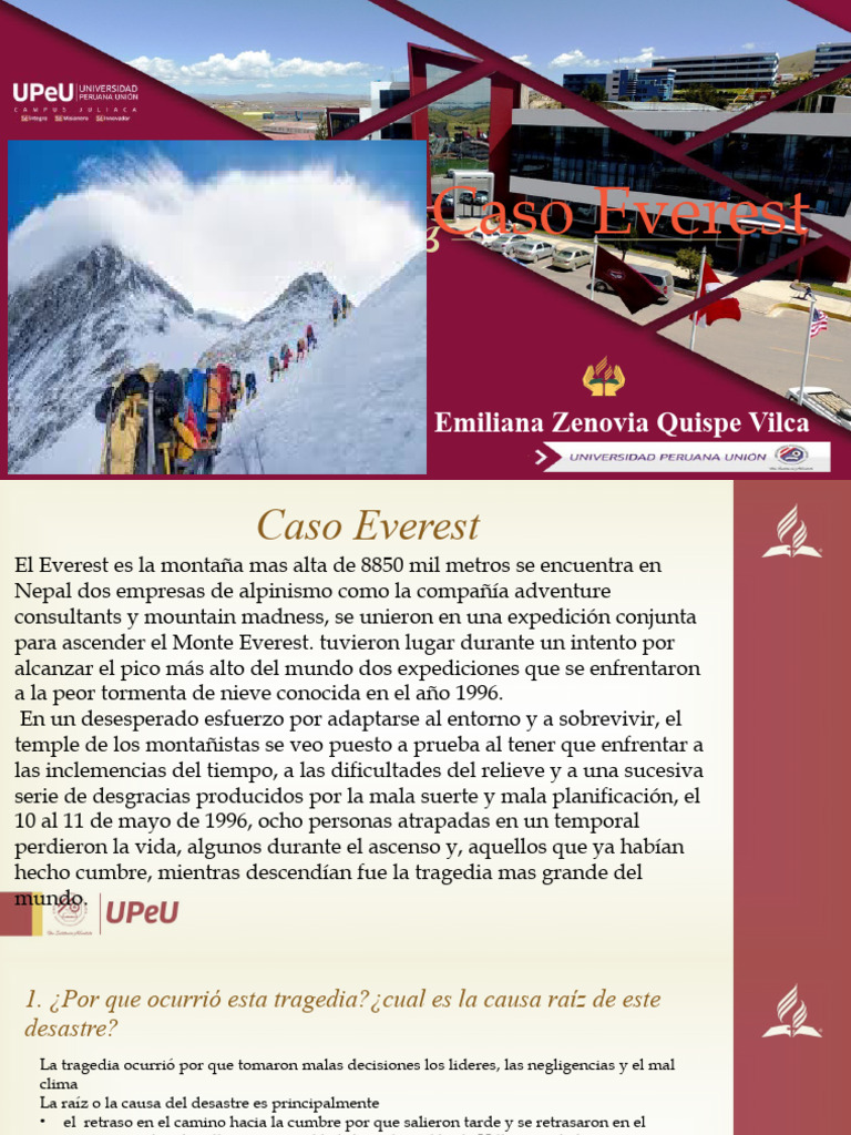 Caso Everest | PDF | el Monte Everest