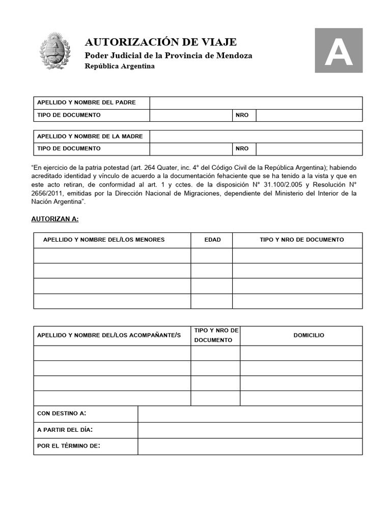 Autoriza A | PDF | Gobierno | Justicia