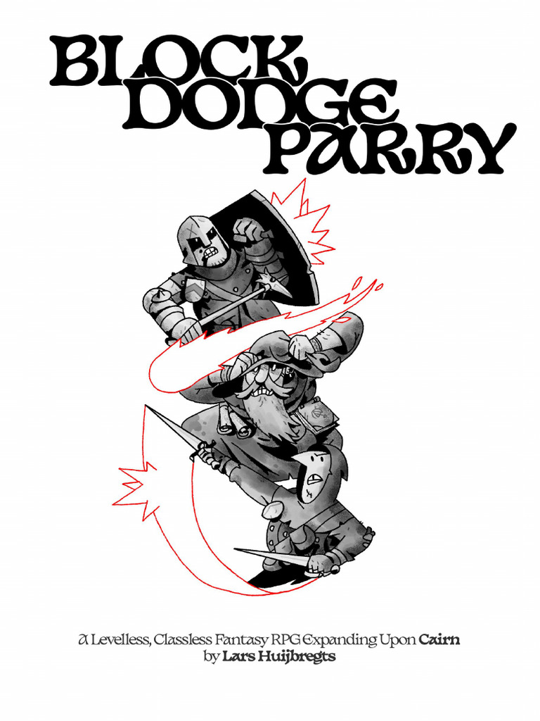 Block, Dodge, Parry - Levelless, Classless Fantasy RPG Expanding Upon ...