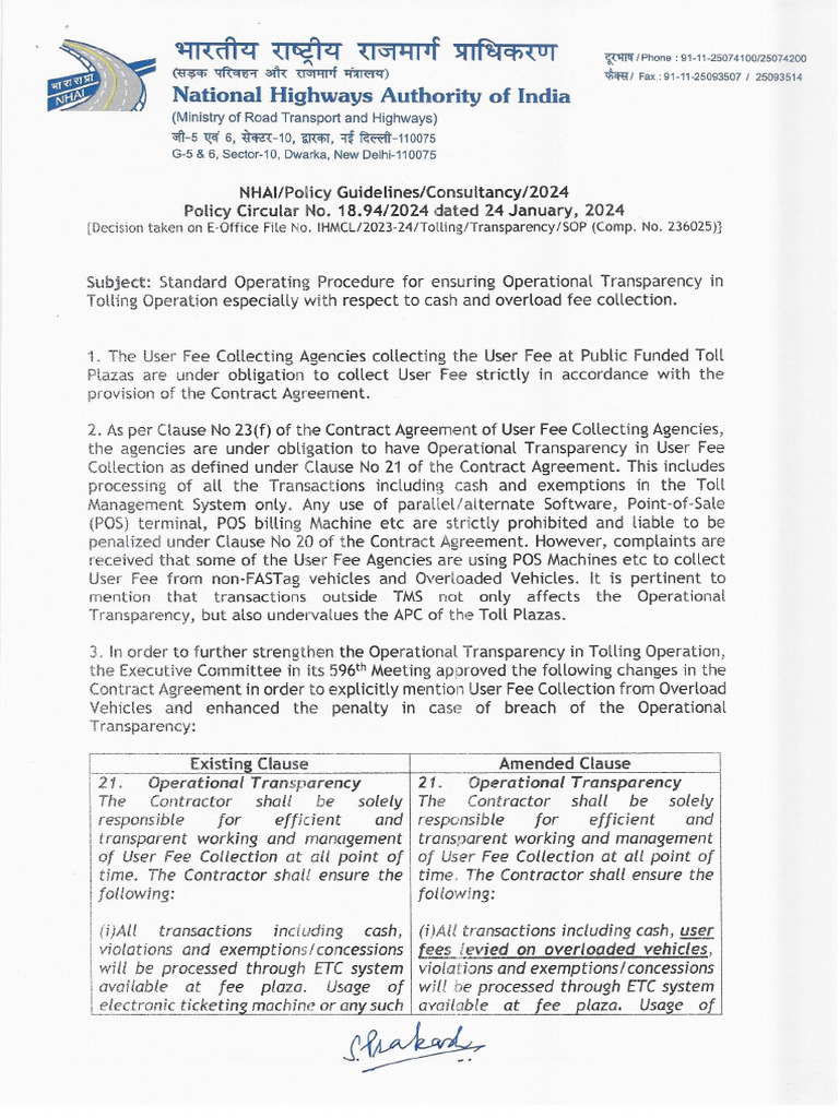 Policy Circular No. 18-94 | PDF