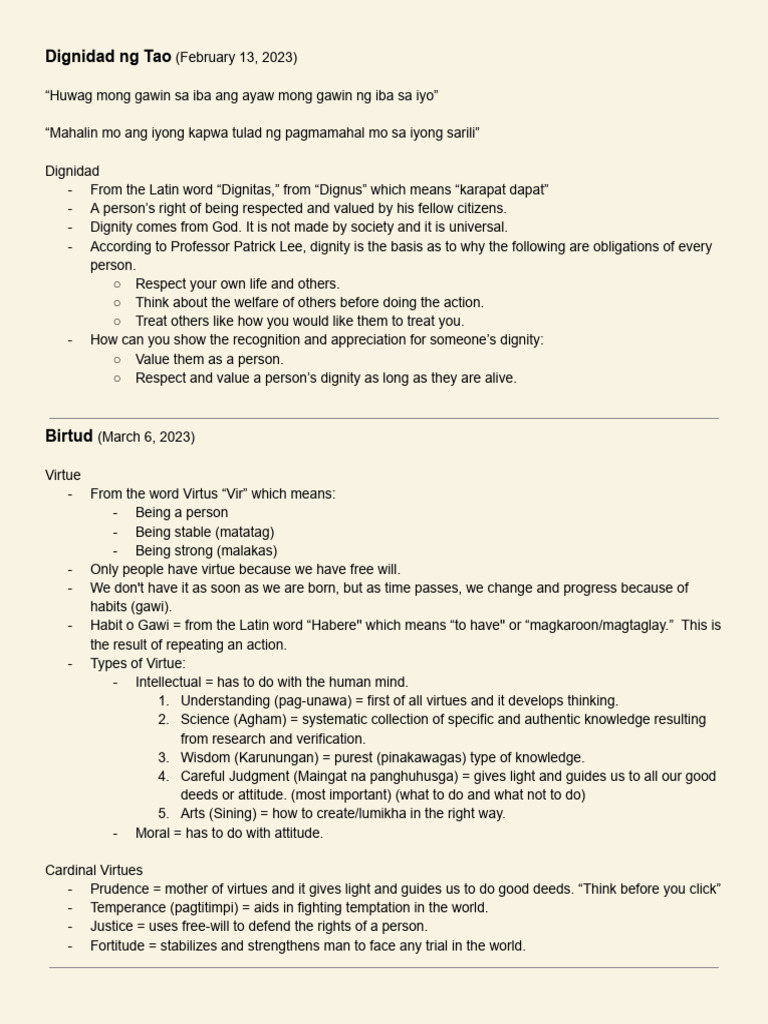 G7 Esp Notes Q3 | PDF | Career & Growth | Science & Mathematics