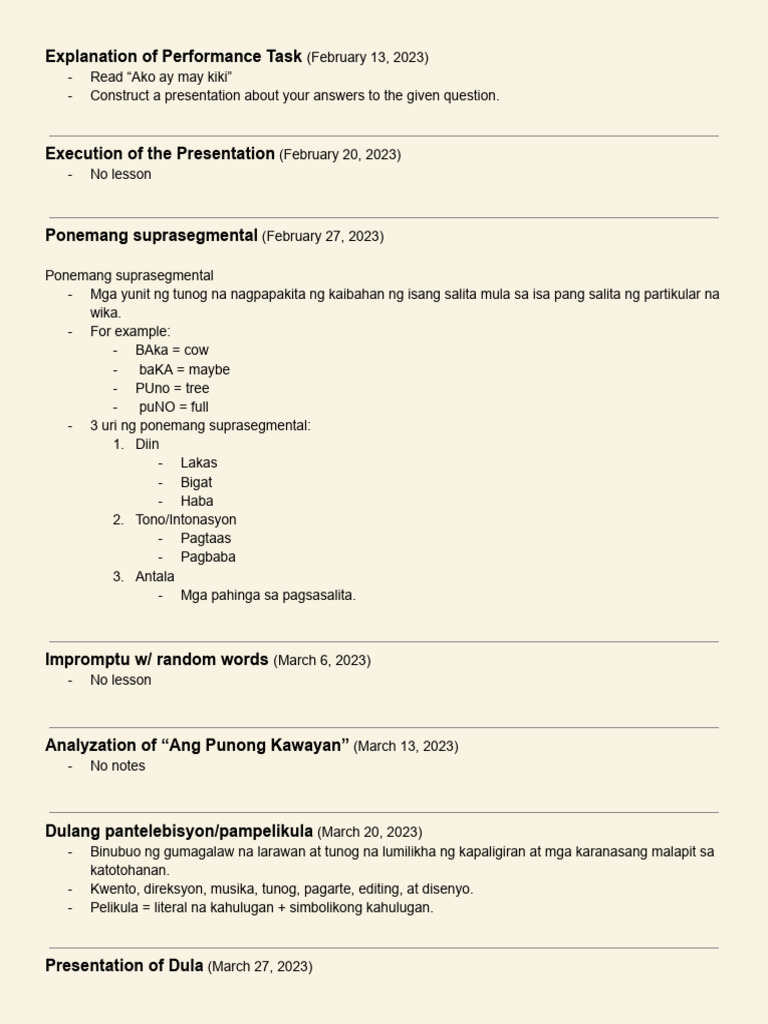 G7 Fili Notes Q3 | PDF
