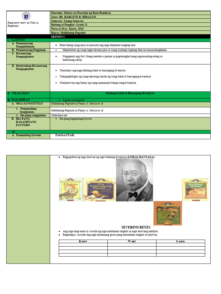 Banyaga at Lokal Na Kwentista | PDF