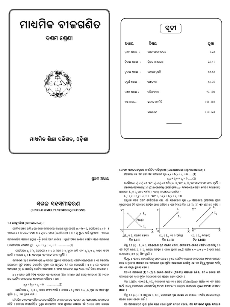 10th Algebra | PDF