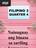 COT LESSON PLAN IN MATHEMATICS 3 Q4 Pagsukat NG Area Gamit Ang Angkop Na Yunit | PDF