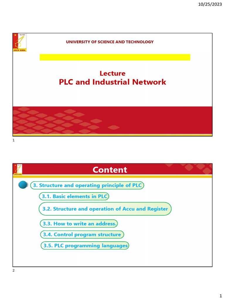 Chap 3. Structure of PLC | PDF | Programmable Logic Controller ...