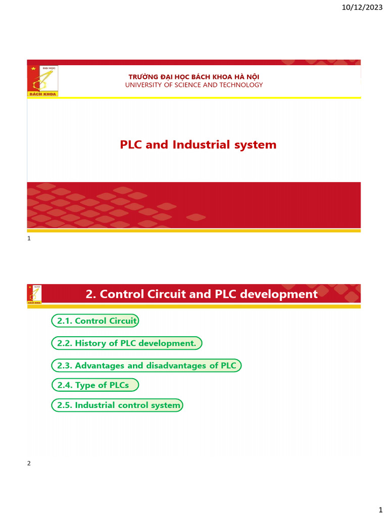 Chapter 2 Hard Logic And Development Of Plc Pdf Programmable Logic Controller Scada