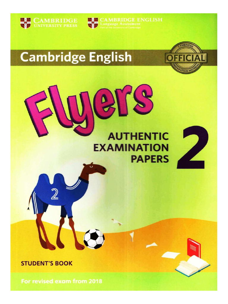 Flyers Authentic Examination Papers 2 PDF Free | PDF
