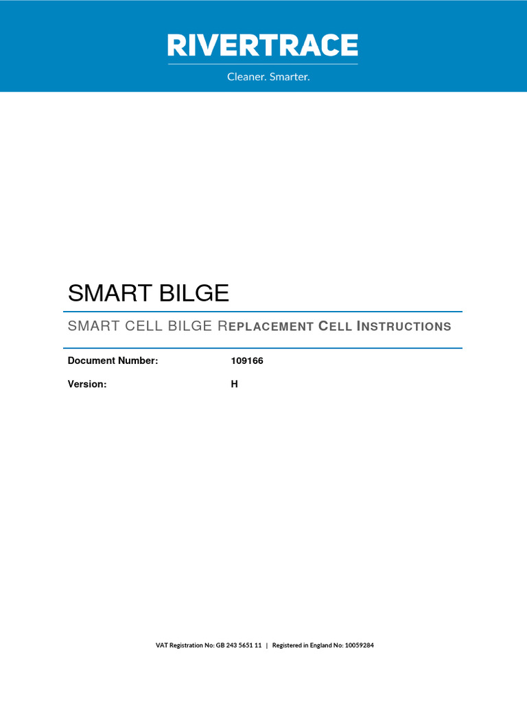 REV H - SMART CELL BILGE Replacement Cell Instructions | PDF ...