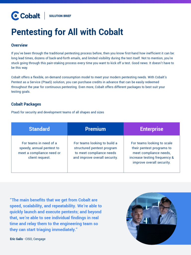 Cobalt Packaging Brief | PDF