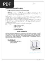 3-Weight Variation Test | PDF | Tablet (Pharmacy) | Pharmaceutical