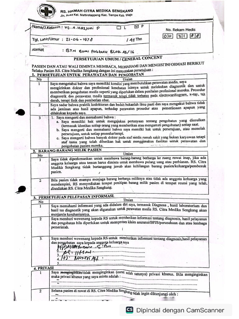 General Consent | PDF