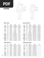 Size Chart Uniqlo | PDF