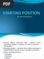 Starting Positions | PDF | Anatomical Terms Of Motion | Pelvis