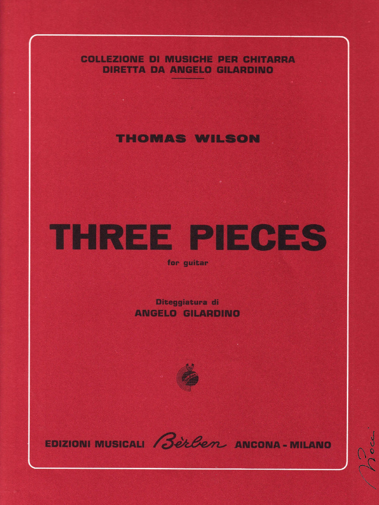 Wilson Three Pieces | PDF