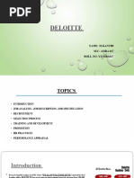 DELOITTE Presentation | PDF